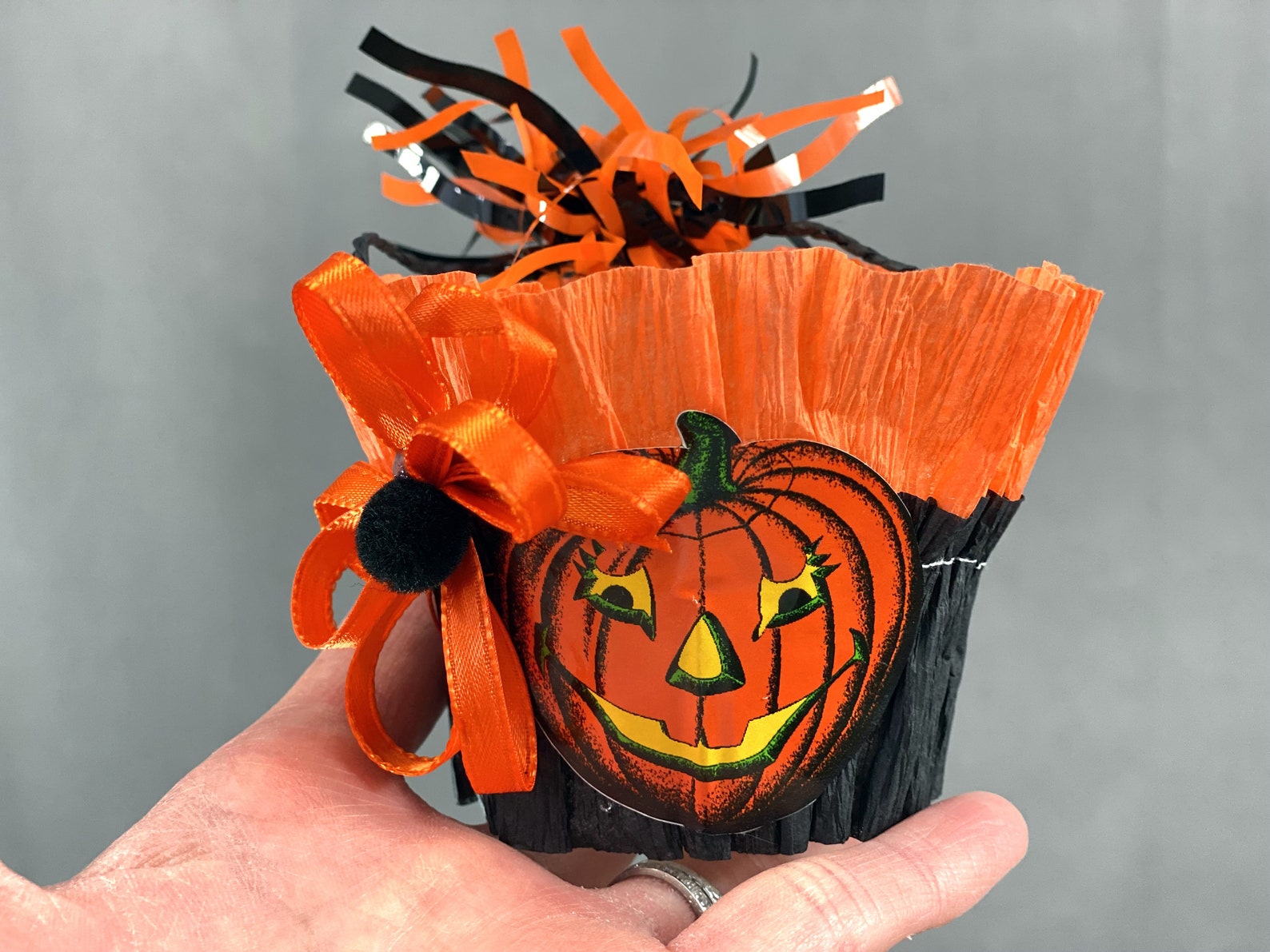 Vintage Halloween Nut Cup Retro Halloween Decor Classic - Etsy