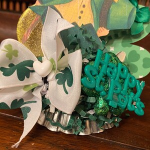 Retro St Patricks Day Boy Leprechaun Vintage St Patricks Day Decor MCM ...