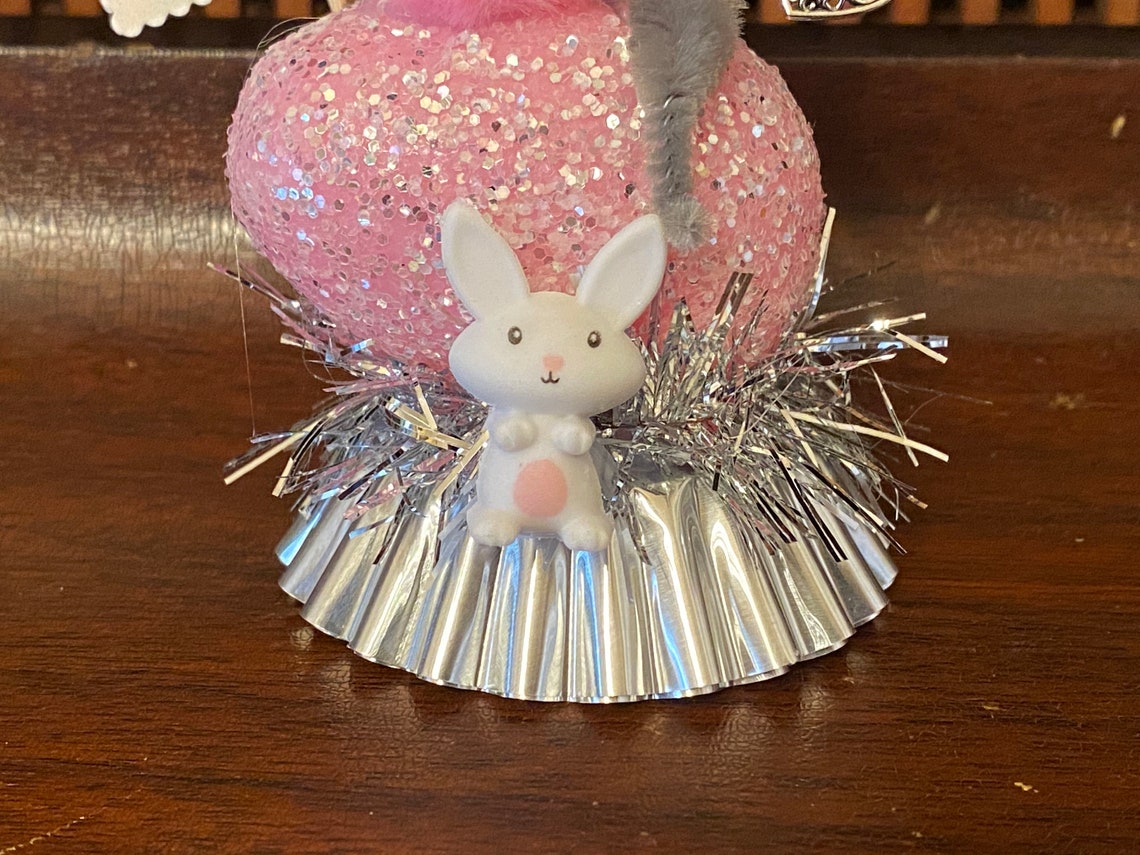 Vintage Easter Decor Easter Bunny Decoration Retro Easter - Etsy