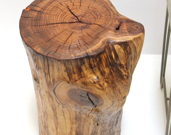 Tree Trunk End Table - Etsy