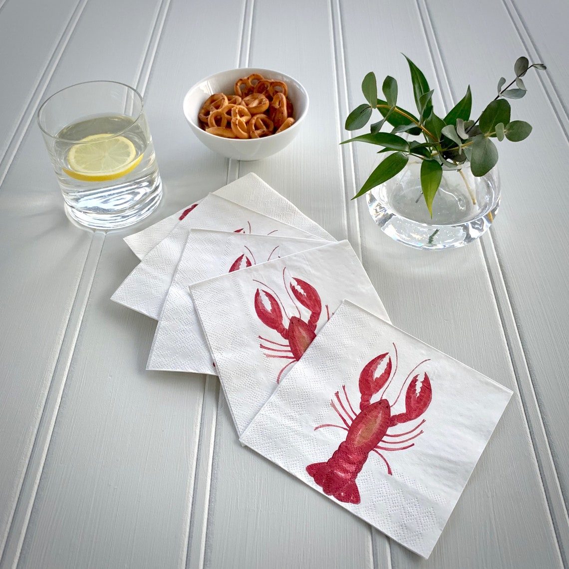 Birthday Cake Napkin ~ Party Napkins ~ Paper Napkins ~ Happy Birthday ...