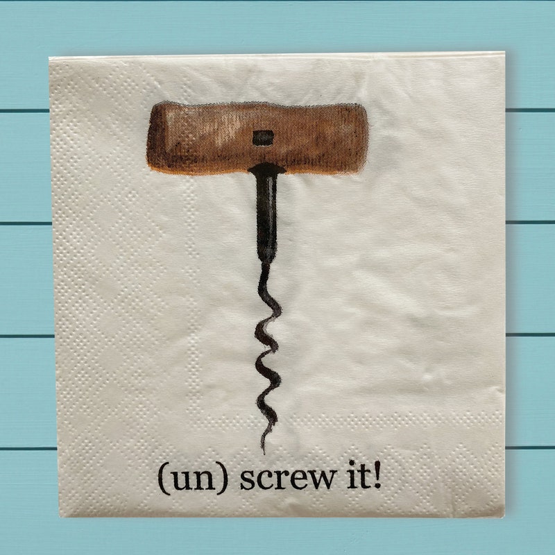Funny Cocktail Napkins - Etsy