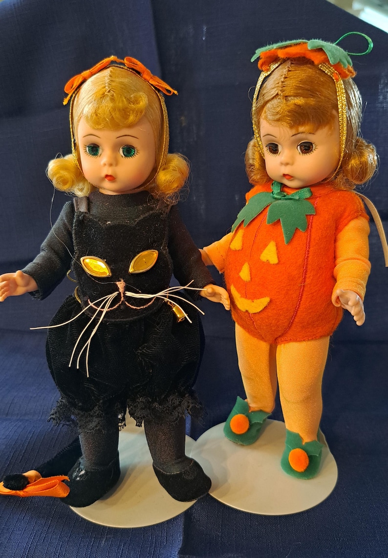 Madame Alexander - Trick & Treat - Two Dolls in One Original Box With ...