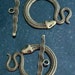 Lrg SNAKE Toggle Jewelry Clasps Antique Bronze Plated 47mm 2 Clasps ...