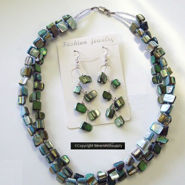 Abalone Necklace - Etsy