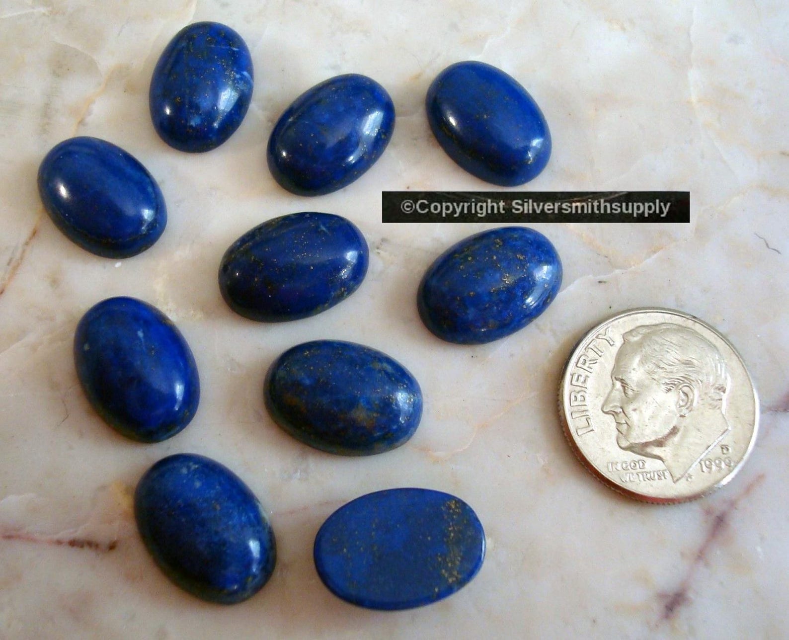 1 Lapis Cabochon Natural Afghanistan Lapis Lazuli Oval - Etsy