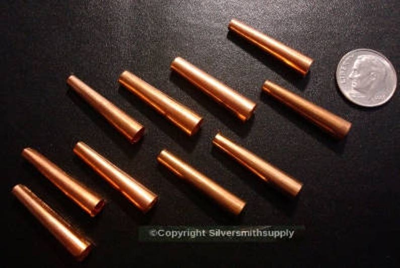 1 Copper Cones Metal Native American Craft Jewelry - Etsy