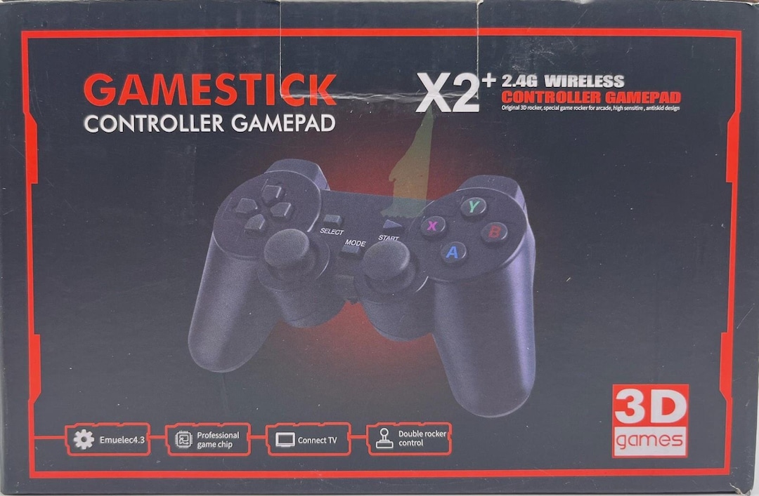 Gamestick Controller Gamepad X2+ 2.4 G Wireless 4K Ultra 3D Games NEW ...