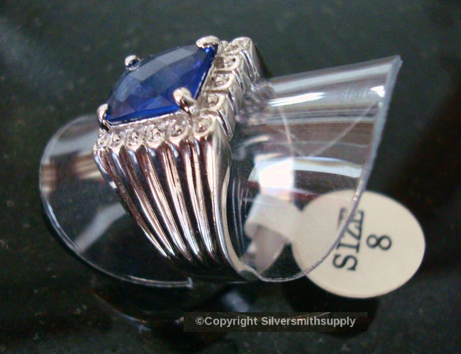 10 Finger Ring Displays Clear Flexible Plastic Ring Display | Etsy