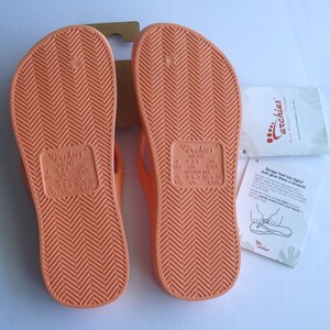 Archie's Arch Support Thong Sandals Men Size 4 / Women Size 5 Orange - Etsy