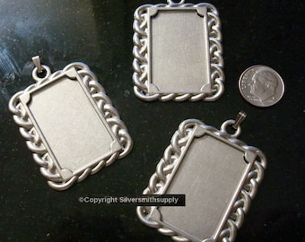 Photo Frame Pendant - Etsy