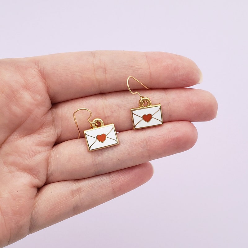 Envelope Earrings - Etsy