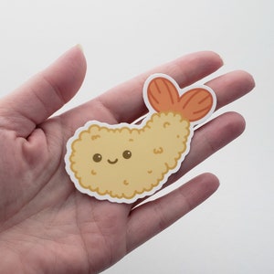 Shrimp Tempura Vinyl Sticker - Etsy