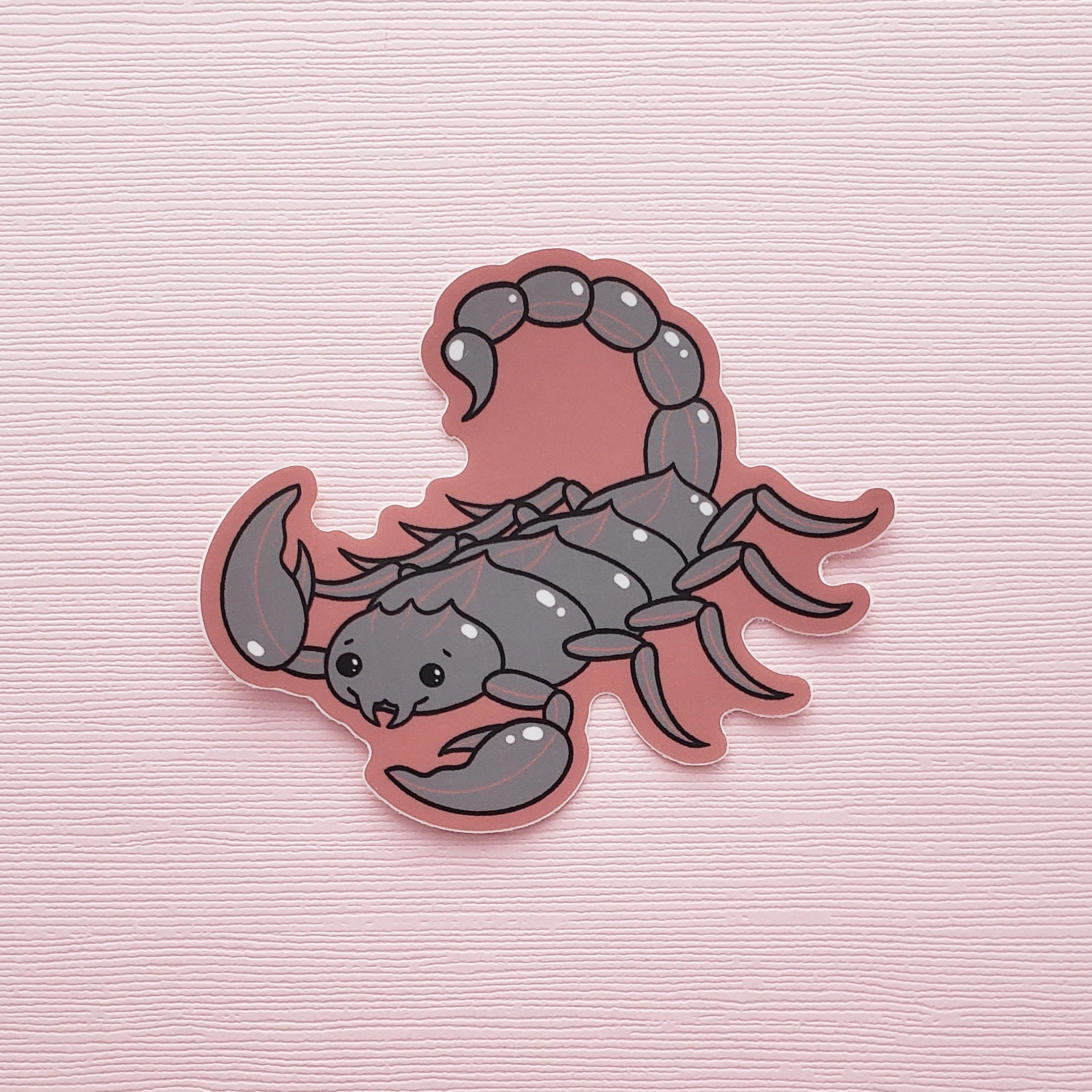 Cute Scorpion Vinyl Sticker - Etsy
