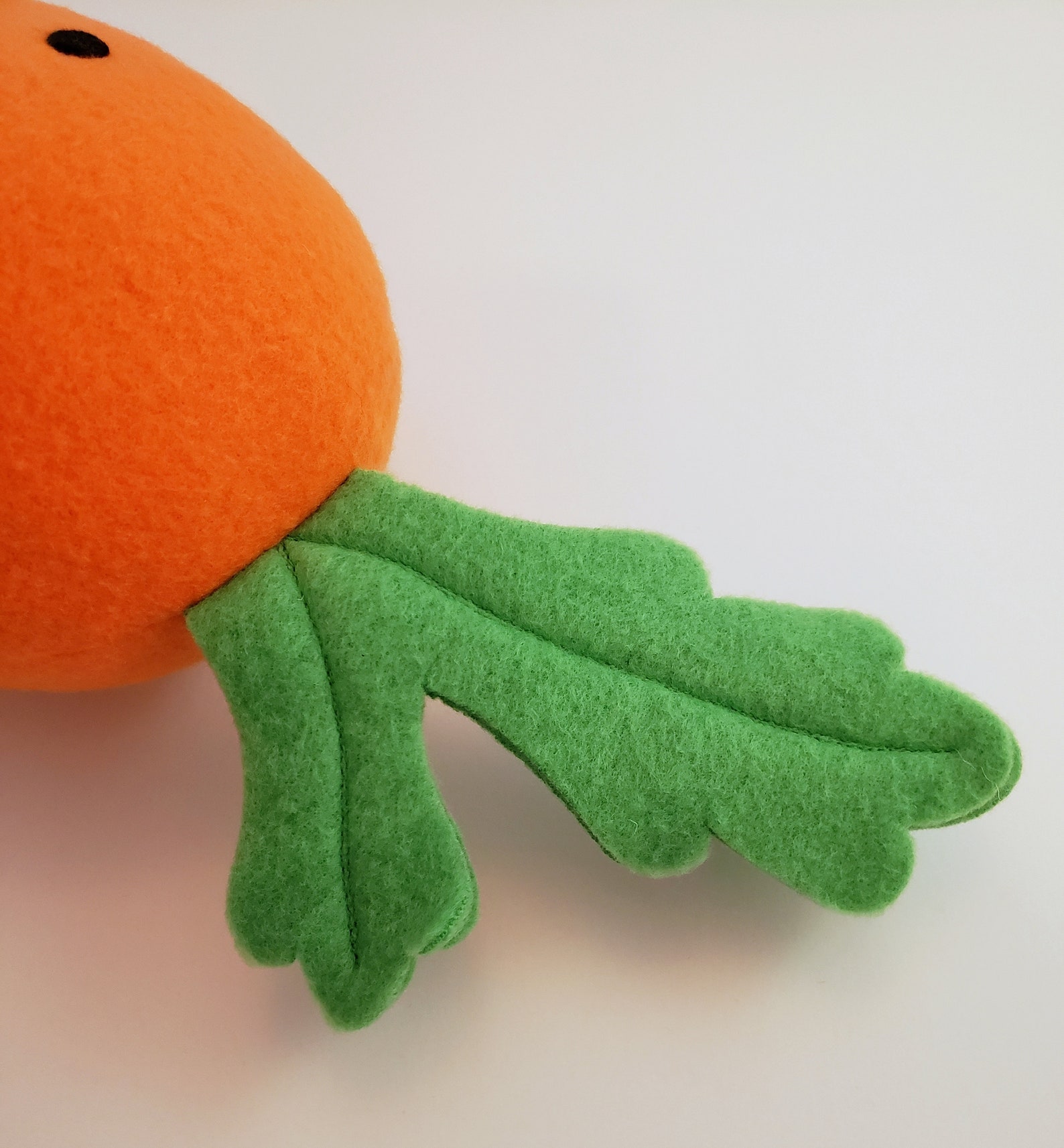 Happy carrot plushie // handmade plush toy | Etsy