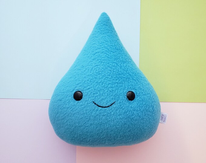 Happy Tears Plushie // Handmade Plush Toy - Etsy
