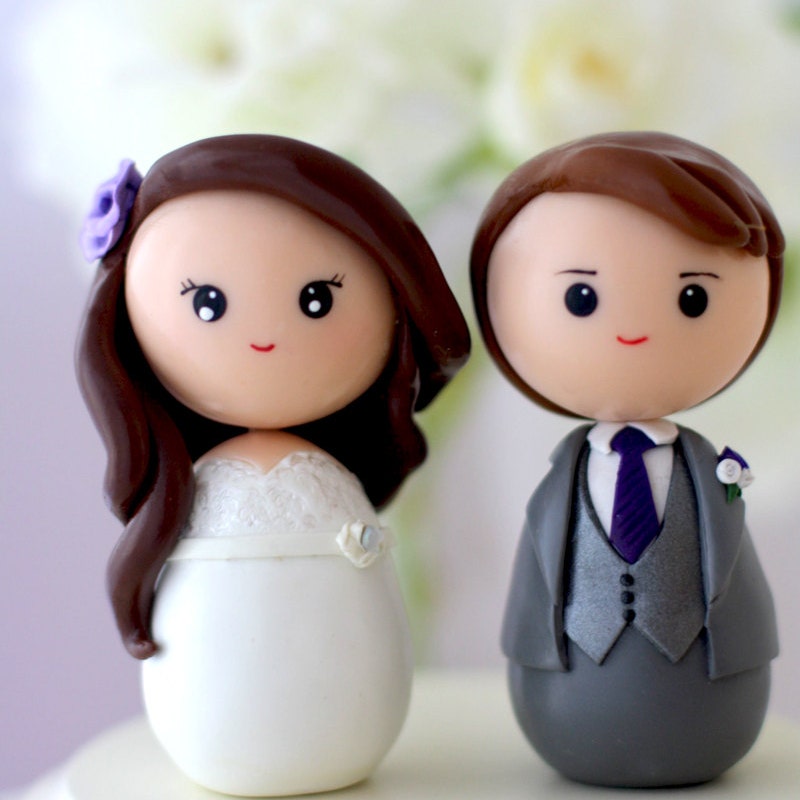 Cute Wedding Cake Topper - Etsy