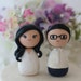 Personalized Filipino Wedding Cake Topper Kokeshi Figurines - Etsy