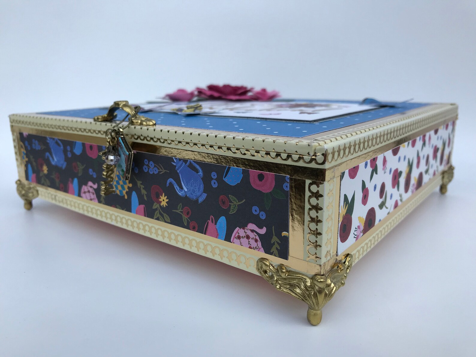 Altered Cigar Box Alice in Wonderland Themed Home Decor - Etsy