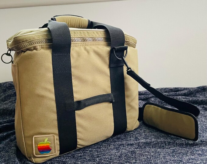 1984 Vintage Apple Macintosh Computer Travel Bag Tote Carry Case With ...