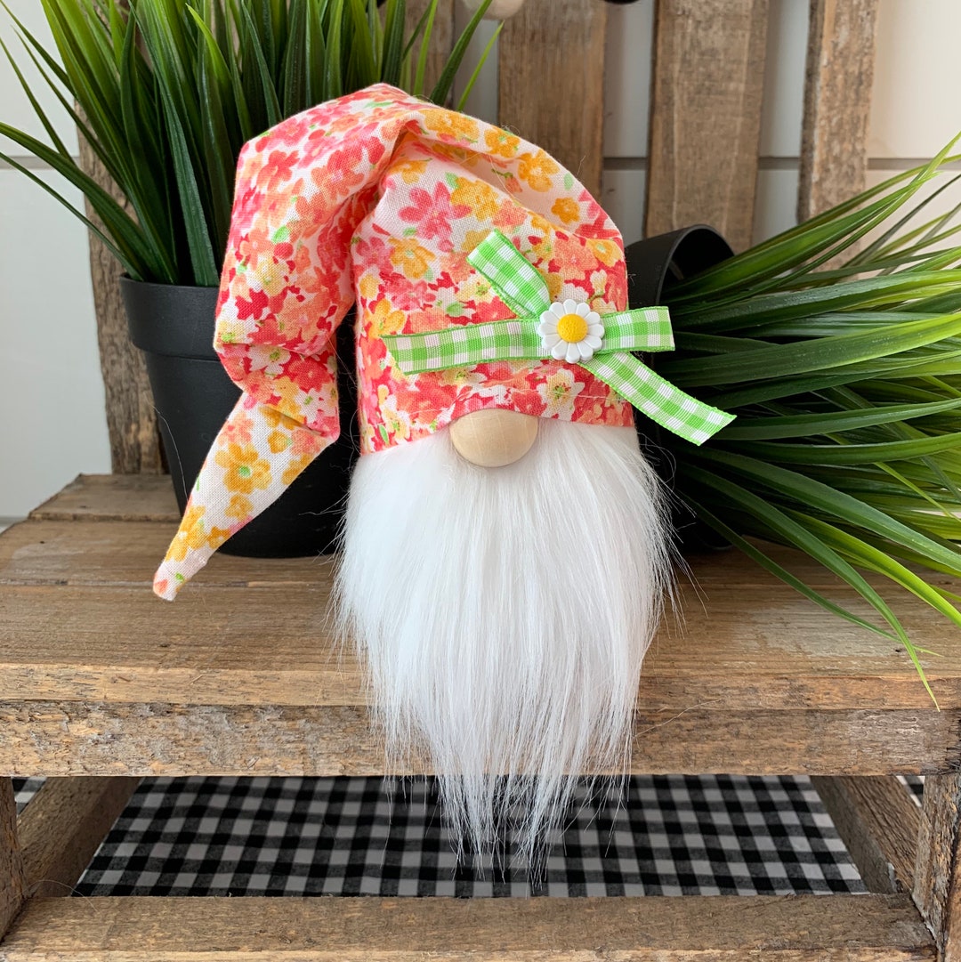 6" Mini Spring Floral Gnome, Boy or Girl - Etsy