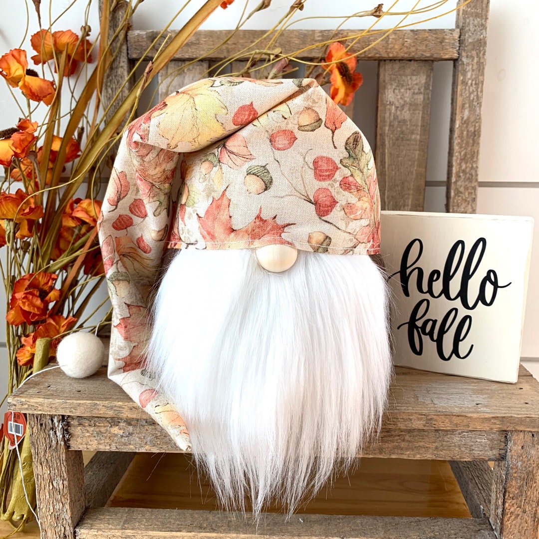 Fall Leaves Gnome, Boy or Girl - Etsy