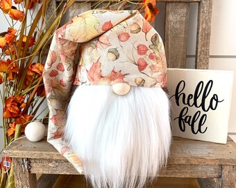 6 Mini Fall Leaves Gnome Boy or Girl | Etsy