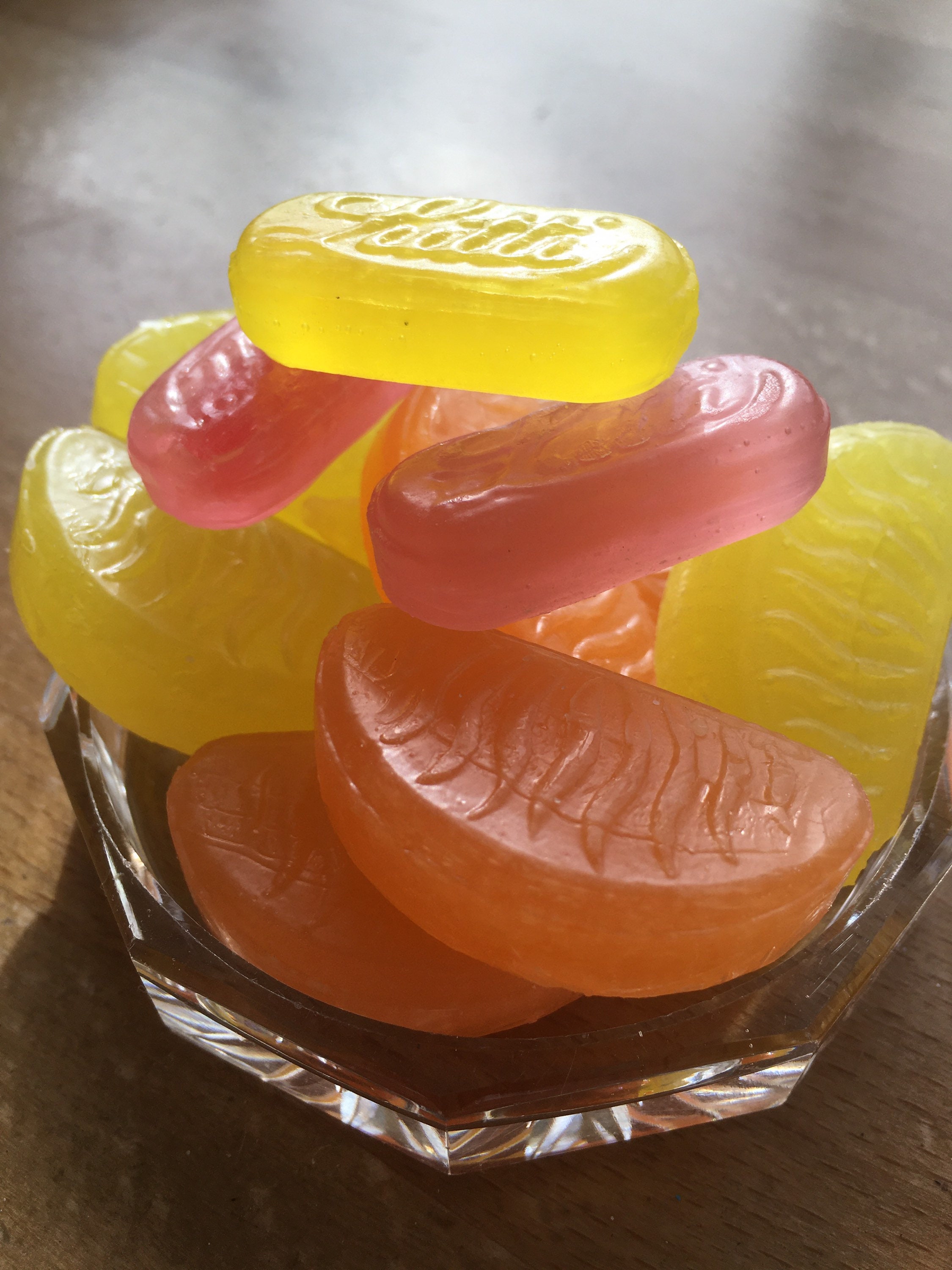 Belgian Old Fashioned Candy Drops: Lemon & Orange Slices - Etsy