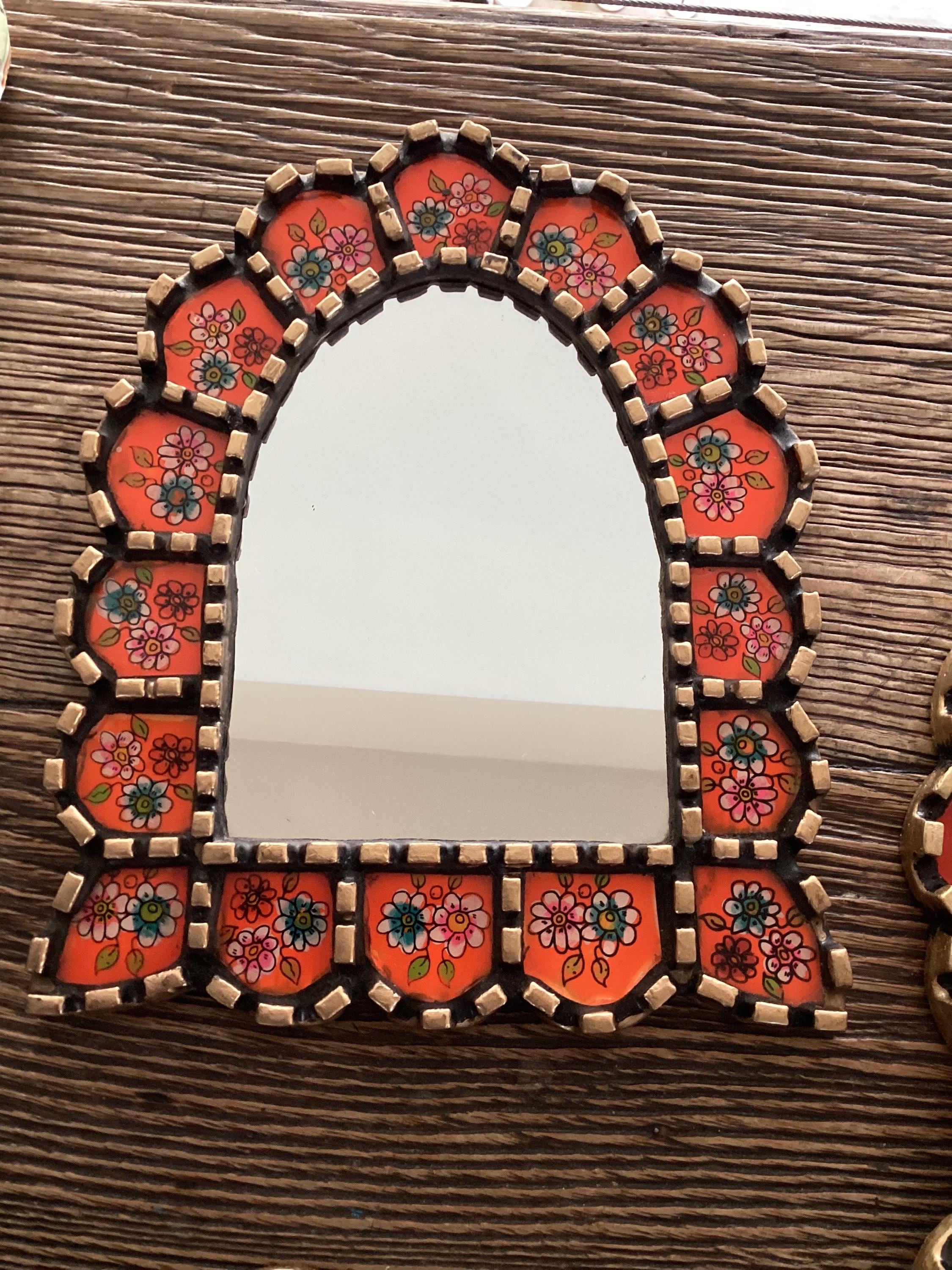 Mirror Wall Decor Peruvian Home Living Small Mirrors Individual Inca ...