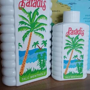 Paradis Talcum Powder Menthol Freshness Body Care Beauty Skin Softener ...
