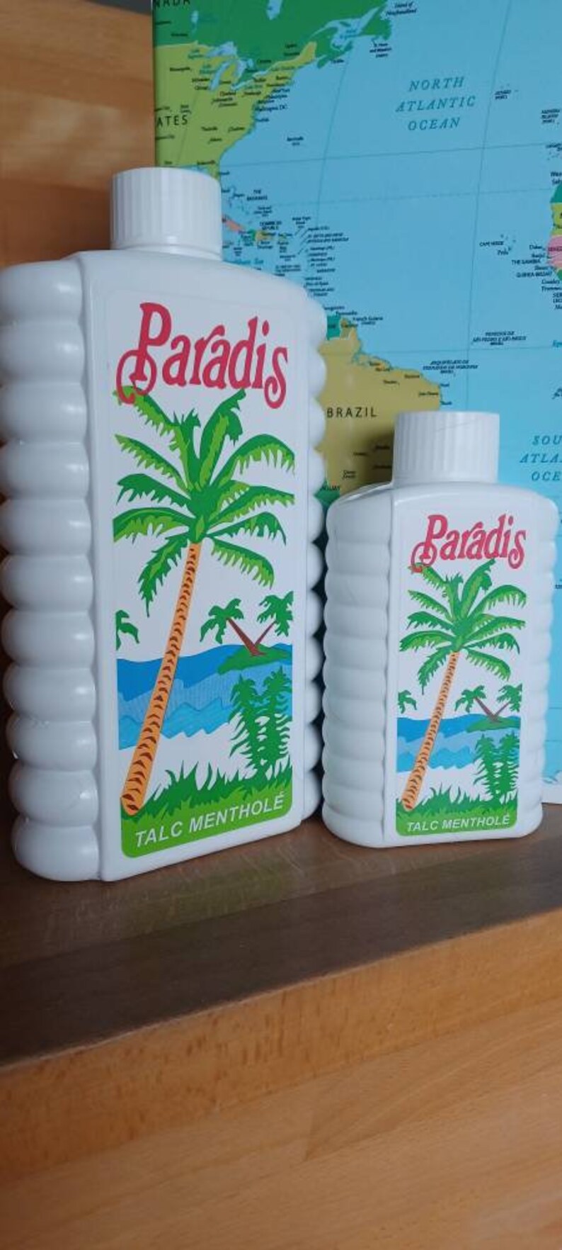 Paradis Talcum Powder Menthol Freshness Body Care Beauty Skin Softener ...