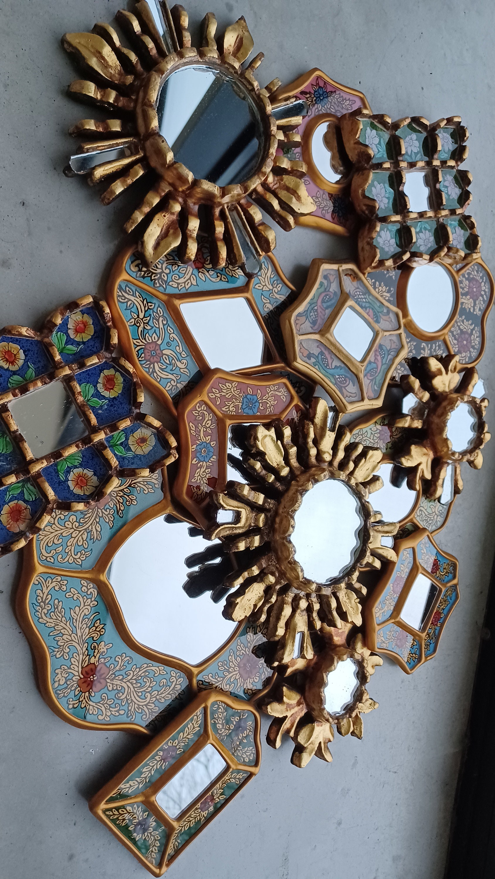Mirror Wall Decor Peruvian Home Living Small Mirrors Individual or Set ...