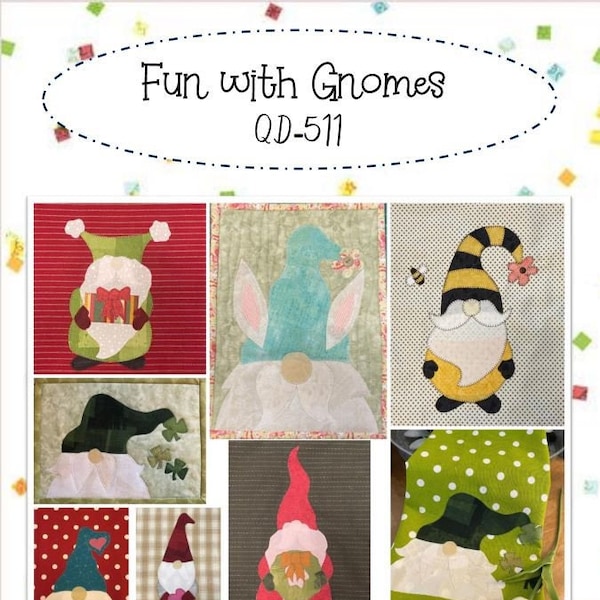 Gnome Quilt Pattern - Etsy