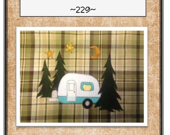 Cabin Sweet Cabin Applique Pattern | Etsy