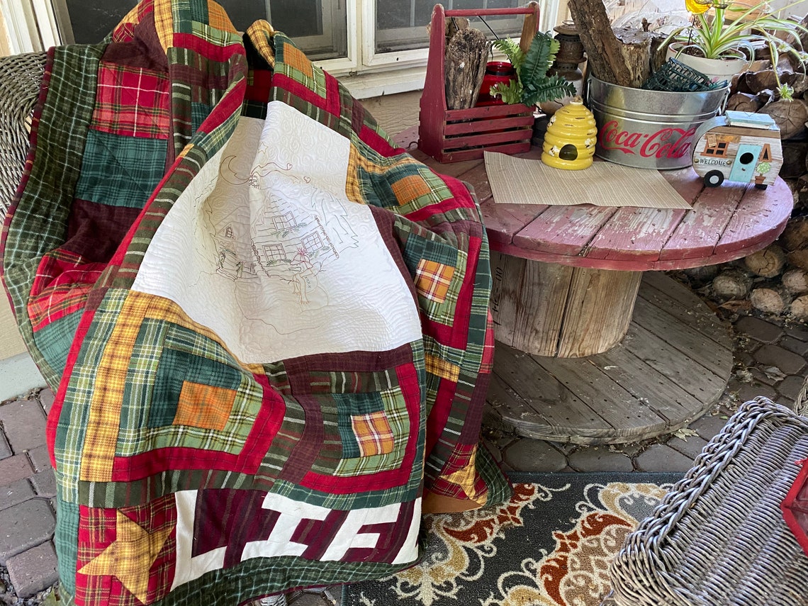 Cabin Life Quilt Pattern PDF - Etsy
