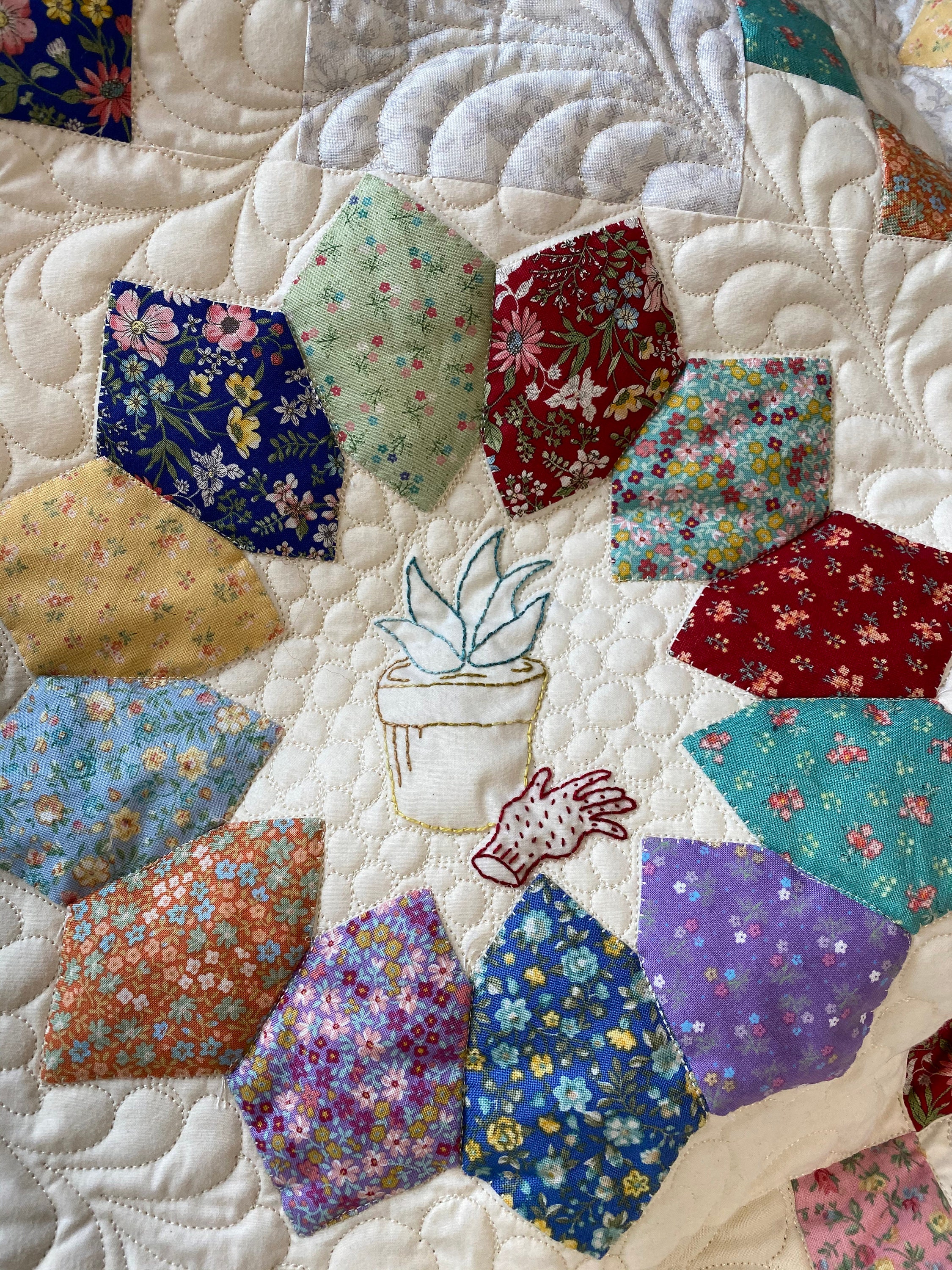 Garden Path Packaged Quilt Pattern by Quilt Doodle Designs - Etsy
