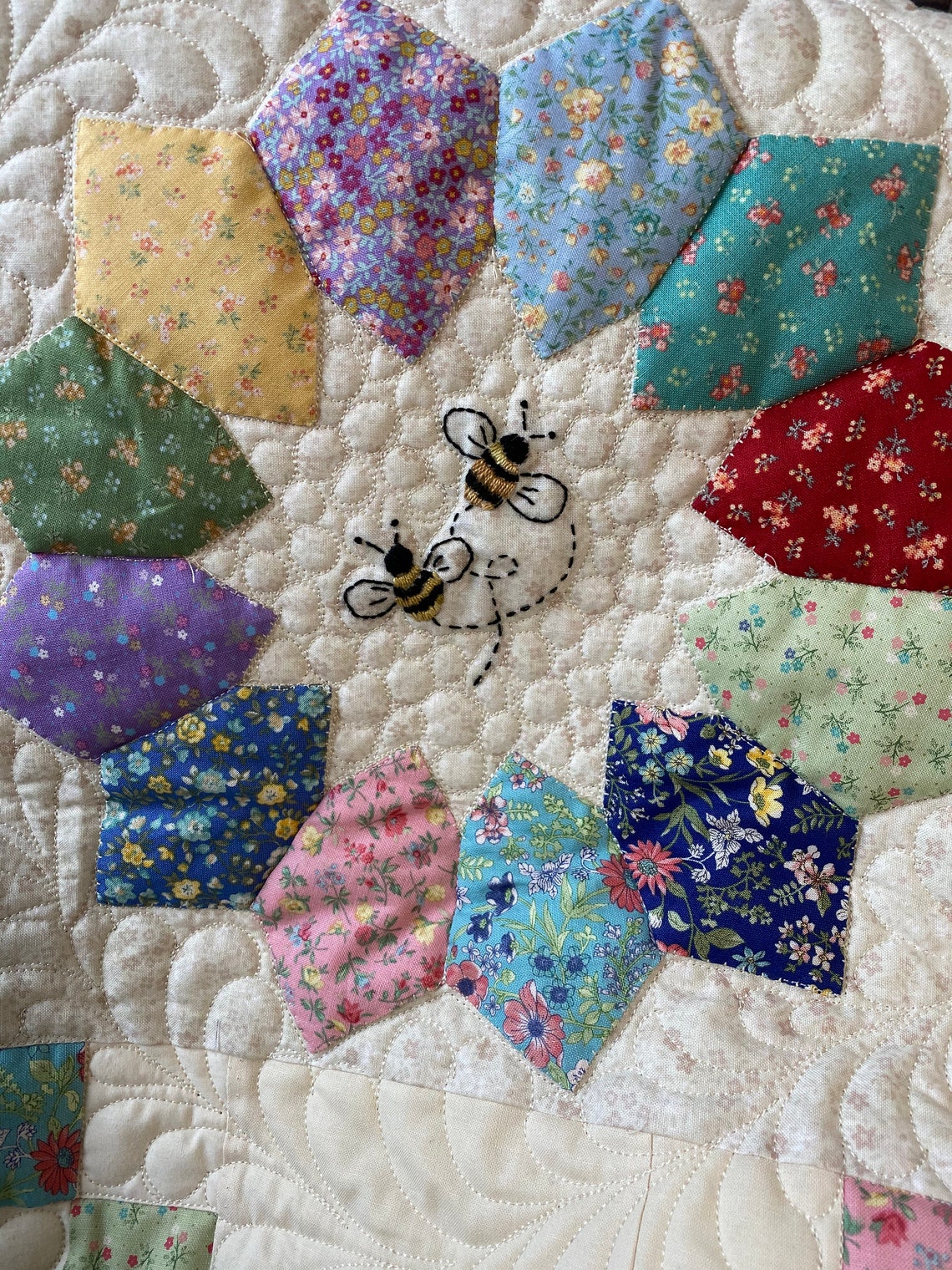 Garden Path PDF Quilt Pattern by Quilt Doodle Designs - Etsy