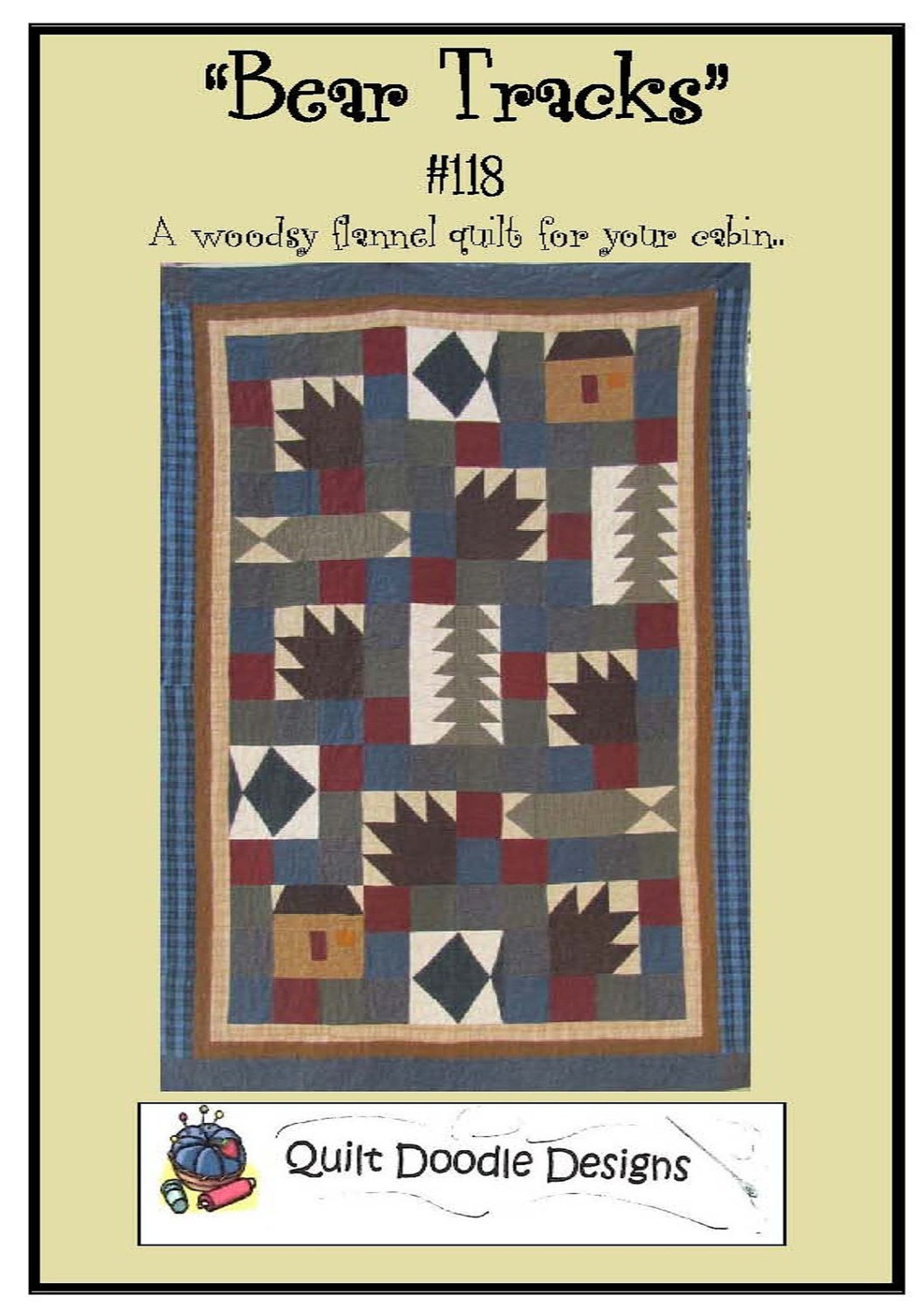 Bear Tracks Quilt Pattern - Etsy