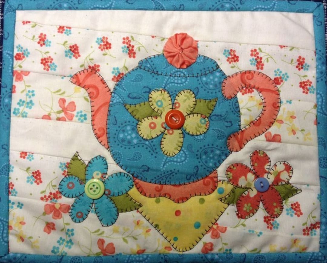 Friendship Tea Mug Rug PDF Pattern - Etsy