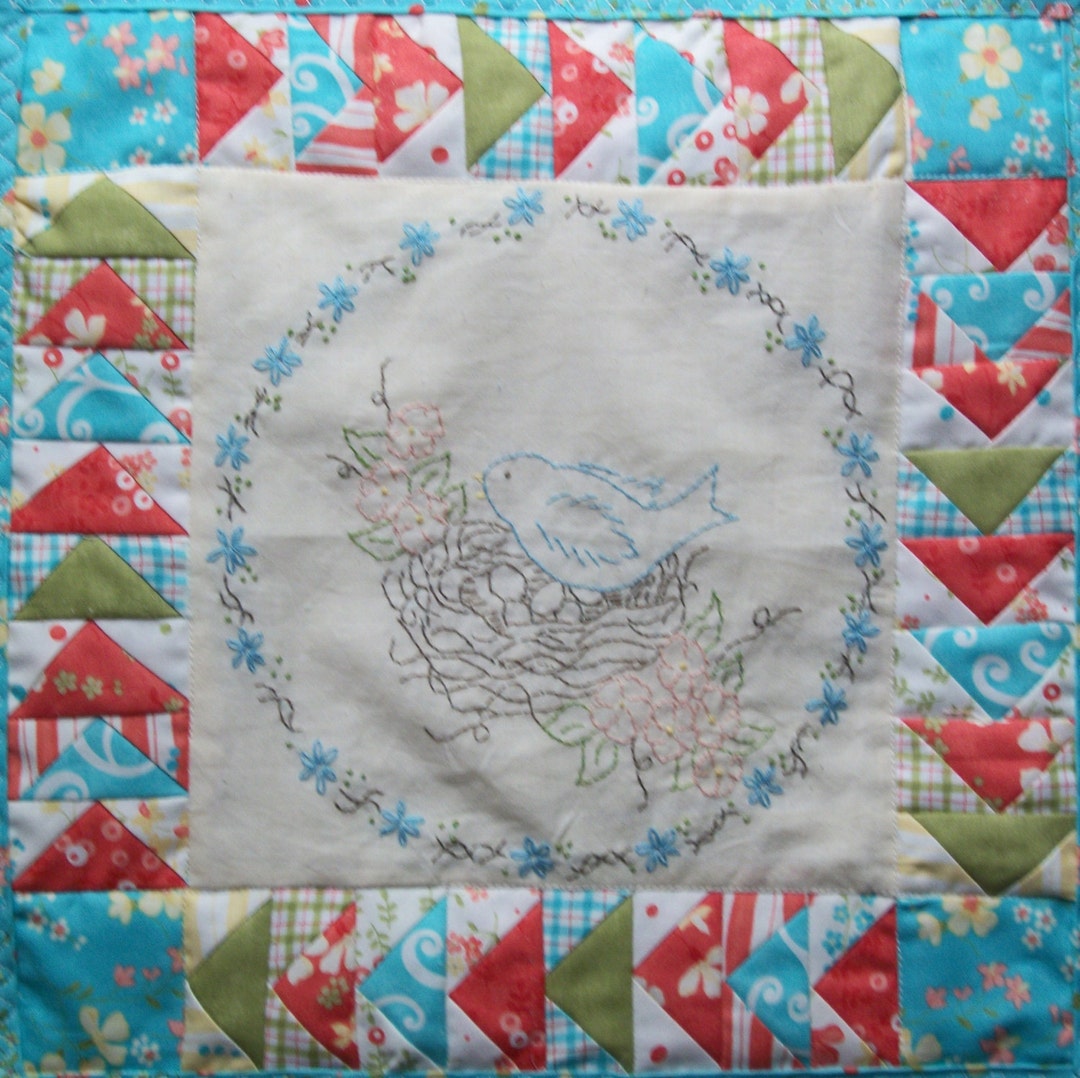 A Sweet Little Birdie PDF Quilt Block Pattern From Quilt Doodle Designs ...