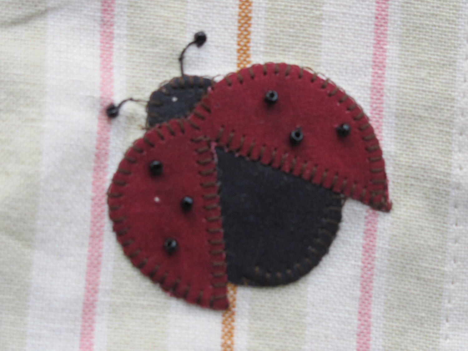 Doodle Bugs Applique PDF Pattern for Tea Towel - Etsy