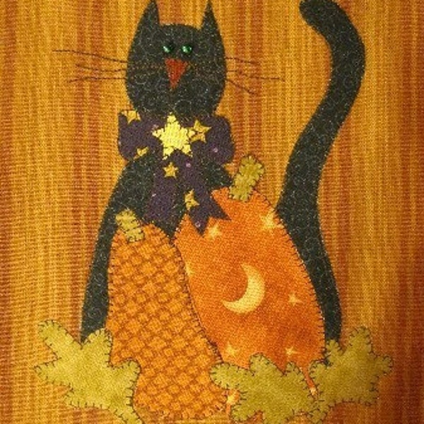 Applique Cat Quilt - Etsy