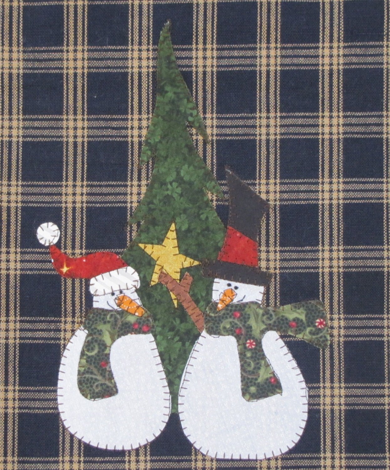 Holiday Tea Towels Applique PDF Pattern - Etsy