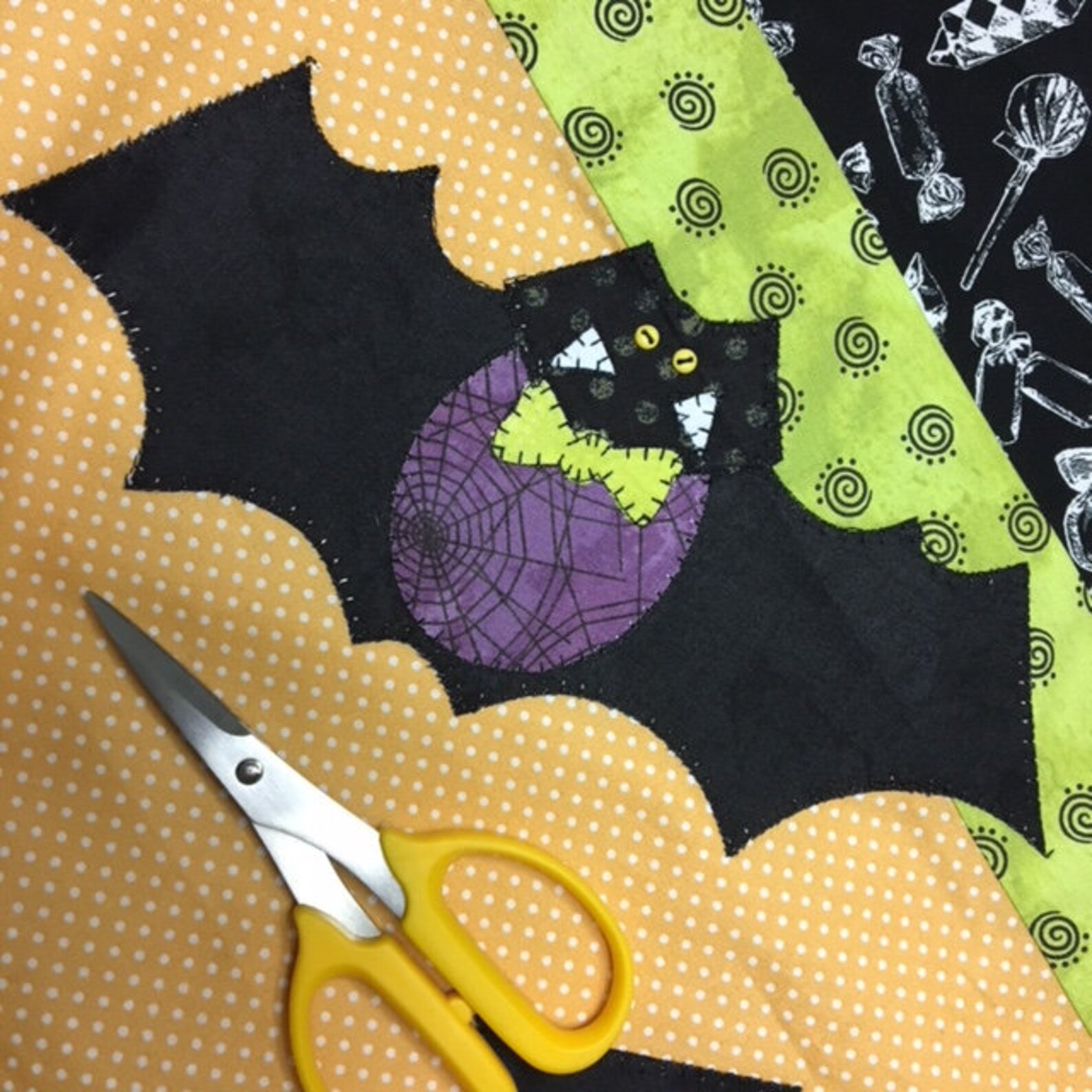 Bat PDF Applique Pattern - Etsy