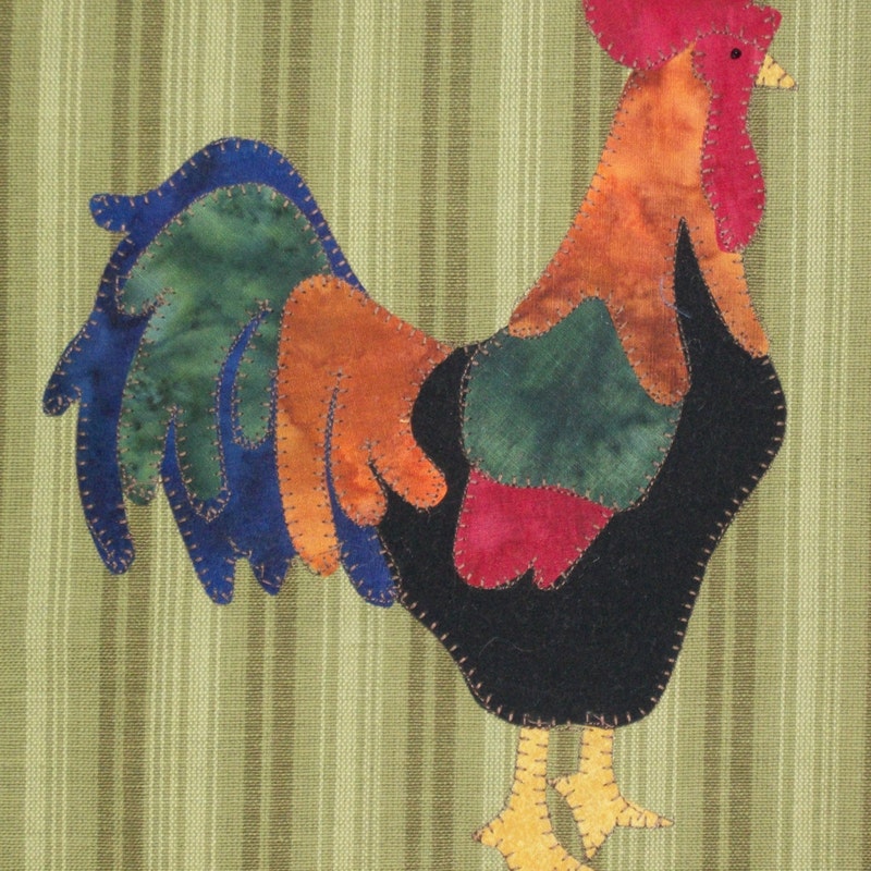 Rooster Quilt Pattern - Etsy