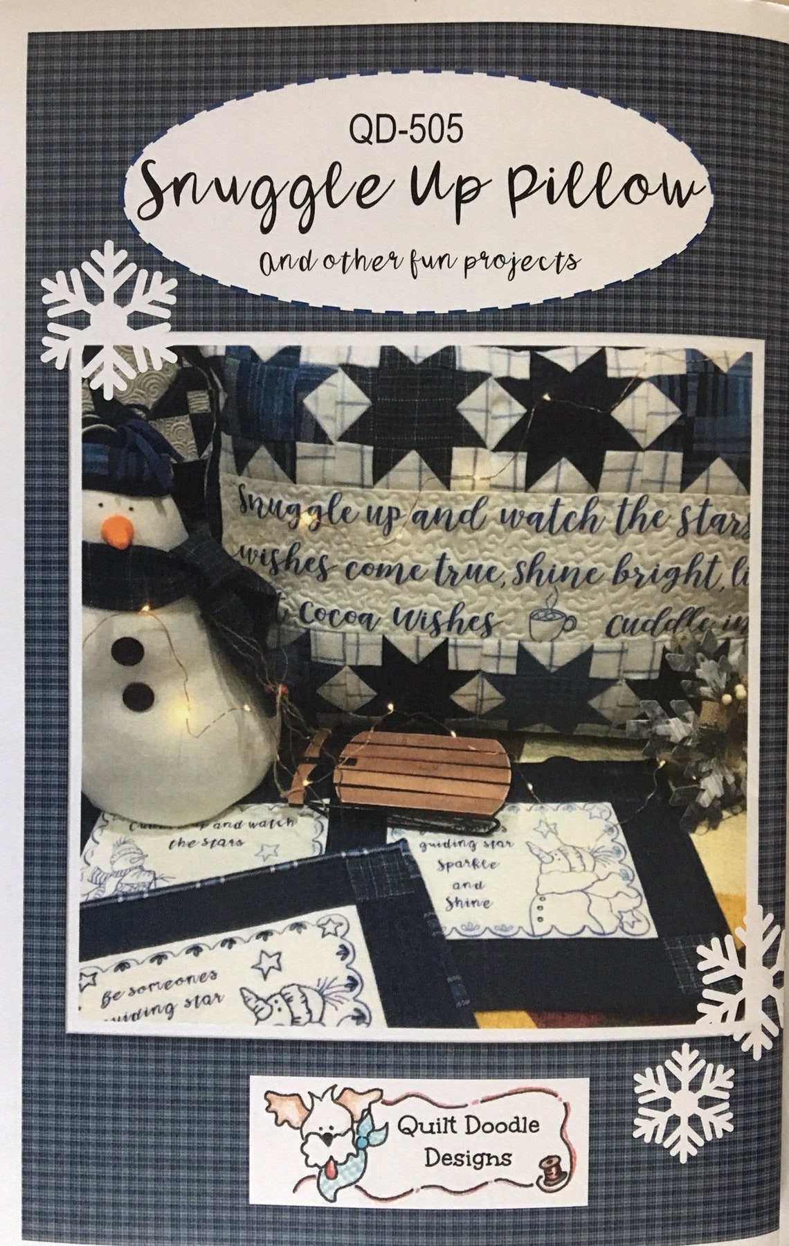 Snuggle up Pillow and Other Fun Projects Packaged Quilt | Etsy