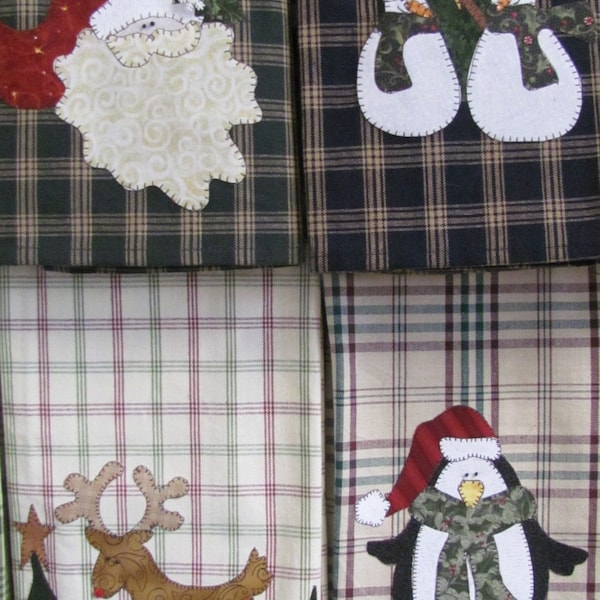 Tea Towel Applique - Etsy