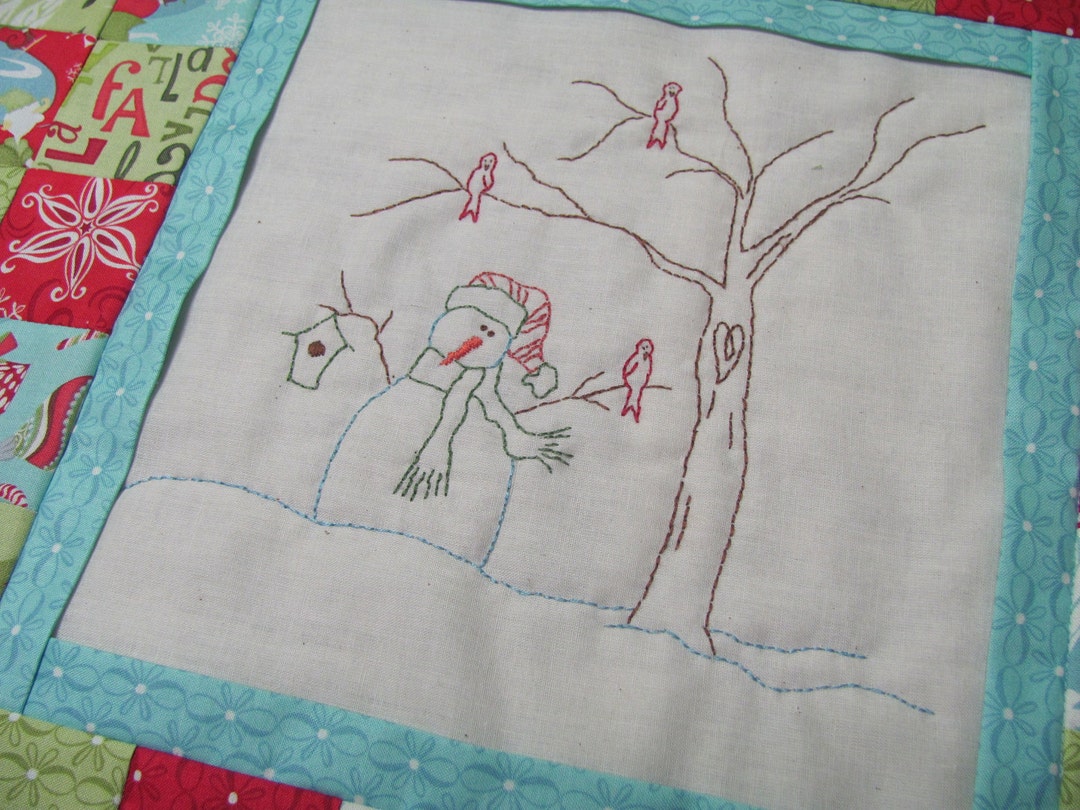 Snow Day PDF Pattern From Quilt Doodle Designs - Etsy