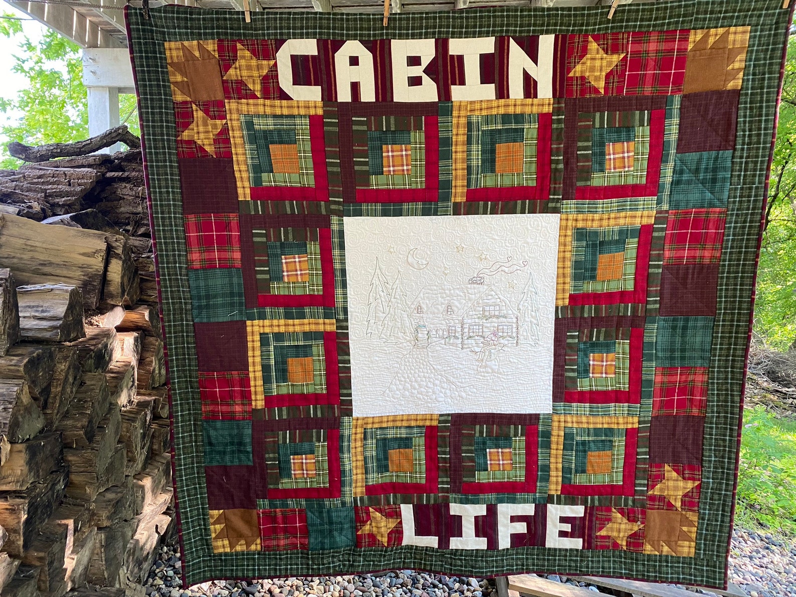 Cabin Life Quilt Pattern PDF | Etsy