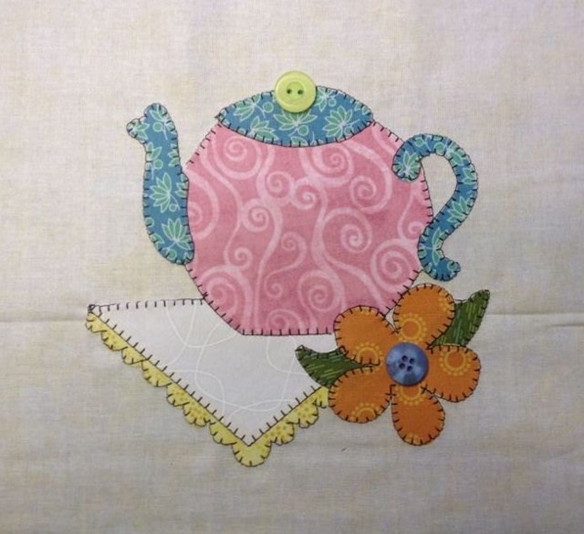 My Favorite Things Quilt Doodle Designs February's Block - Etsy